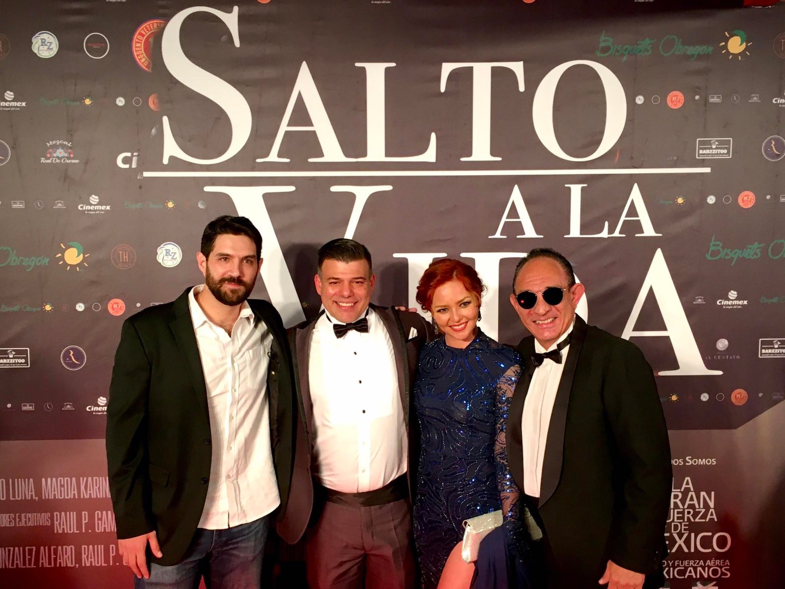 Alfombra roja y premiere de «Salto a la vida». – México a la Carta